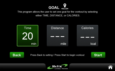 HELIX HLT3500 3D LATERAL TRAINER - Hest Fitness Products