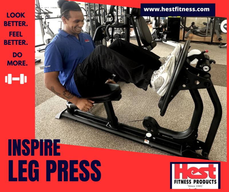 Inspire Leg Press is Now on Showroom Floor - Hest Fitness Products